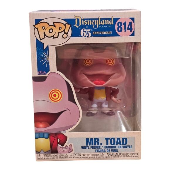Funko | Toys | Funko Pop Disneyland 65th Anniversary Mr Toad With ...